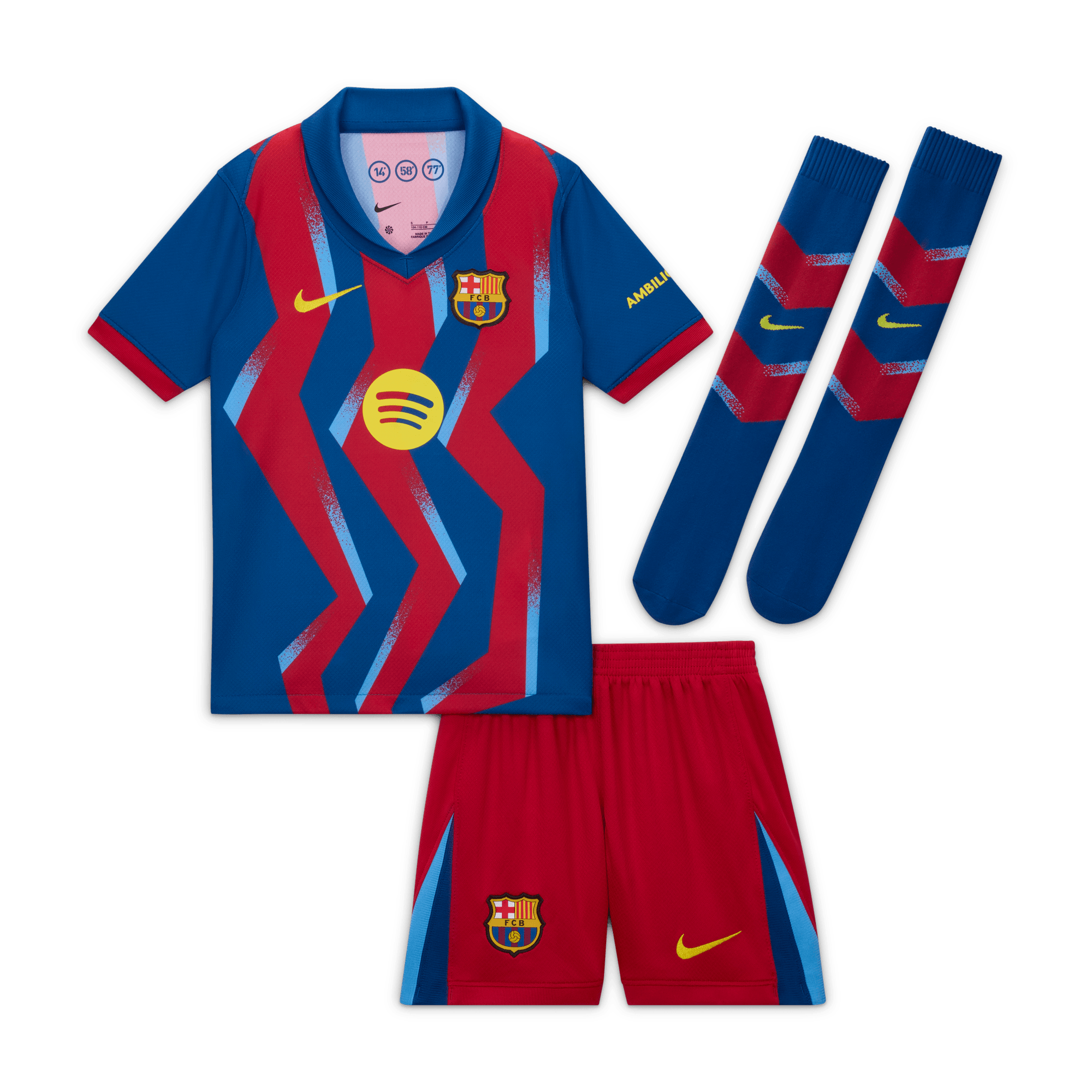 Nike FC Barcelona 2025-26 Toddler Forth Kit – Unisport Soccer