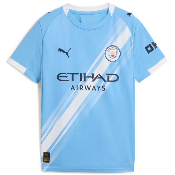 Camiseta local Puma del Manchester City 2025-26 para jóvenes – Unisport ...